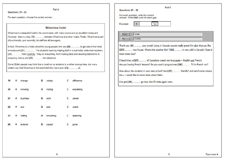 Worksheet °4 - °5 | PDF