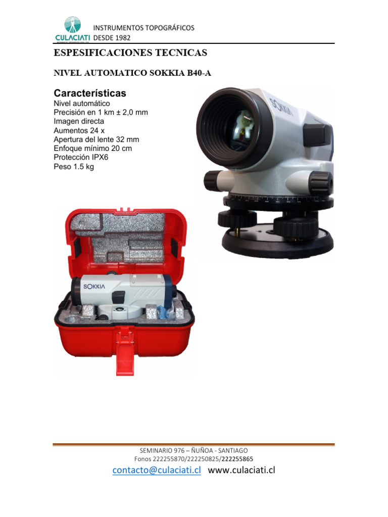 B40a para Cotizar | PDF