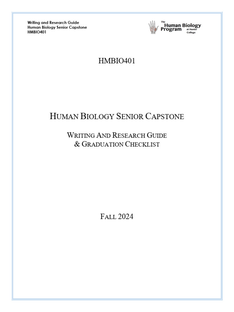 Capstone Guide F24 | PDF