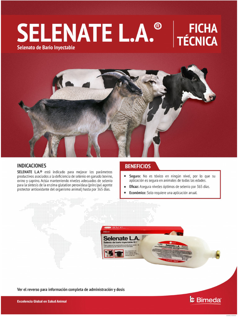 Selenate LA Ficha Técnica - Junio 2022 | PDF