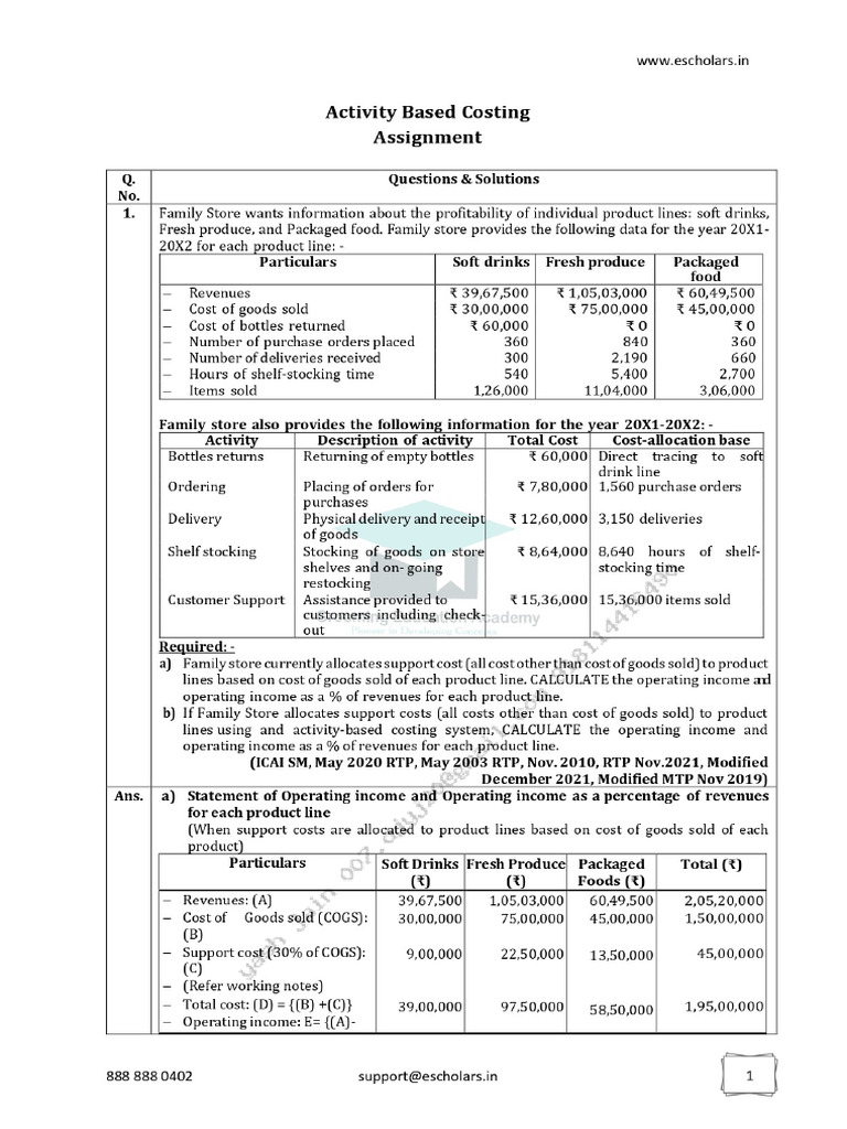 4. ABC Costing | PDF