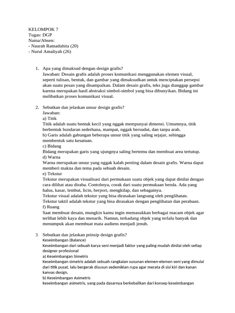 Tugas DGP | PDF