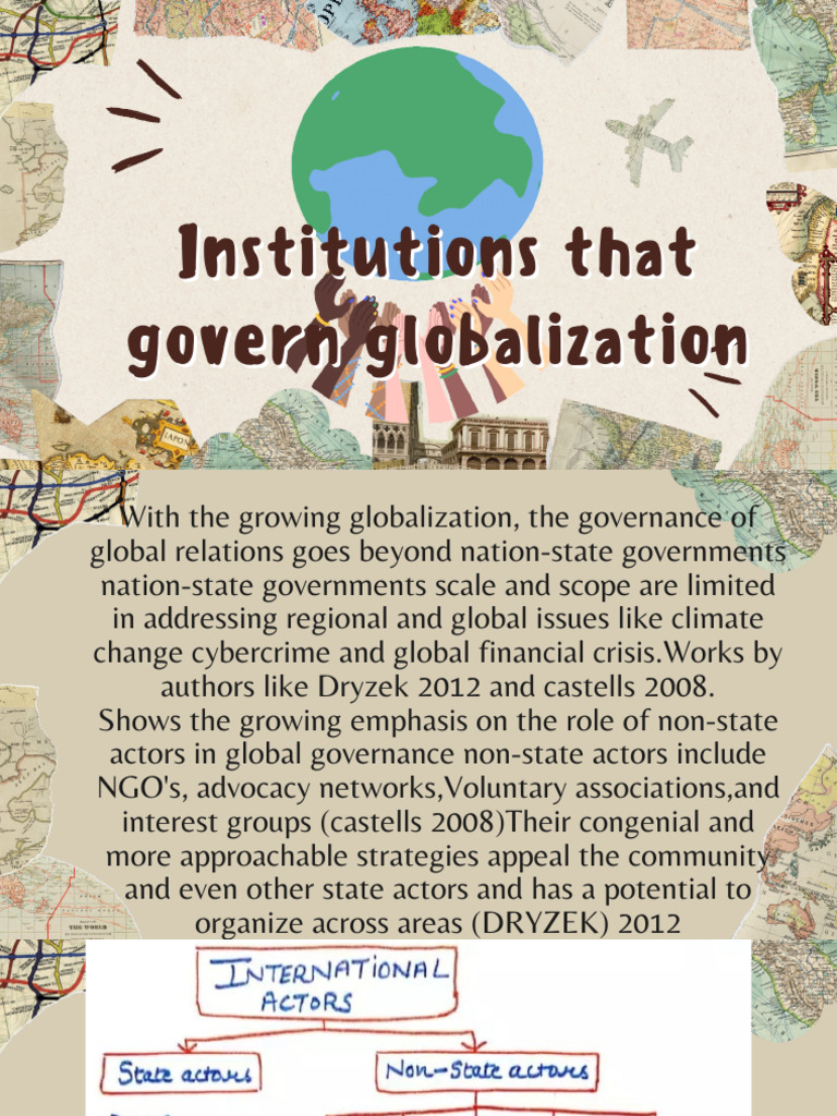 Institutions That Govern Globalization - 20240622 - 143234 - 0000 | PDF | International Monetary ...