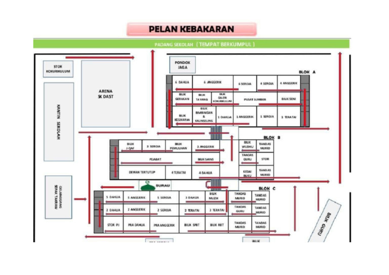 PELAN KEBAKARAN | PDF