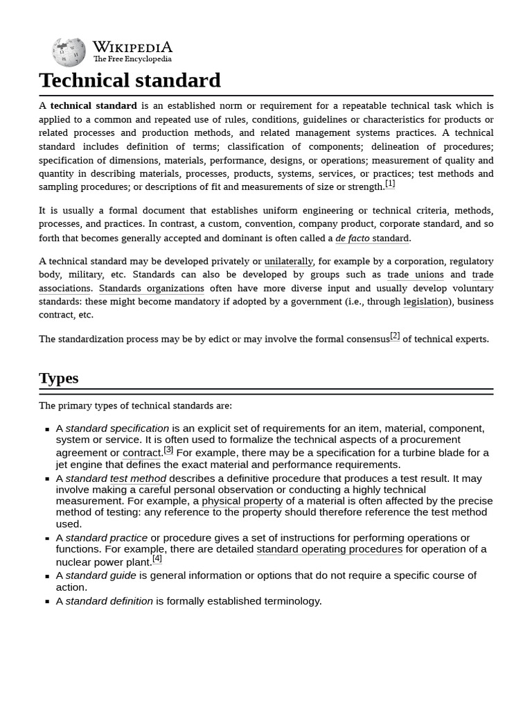 Technical_standard | PDF