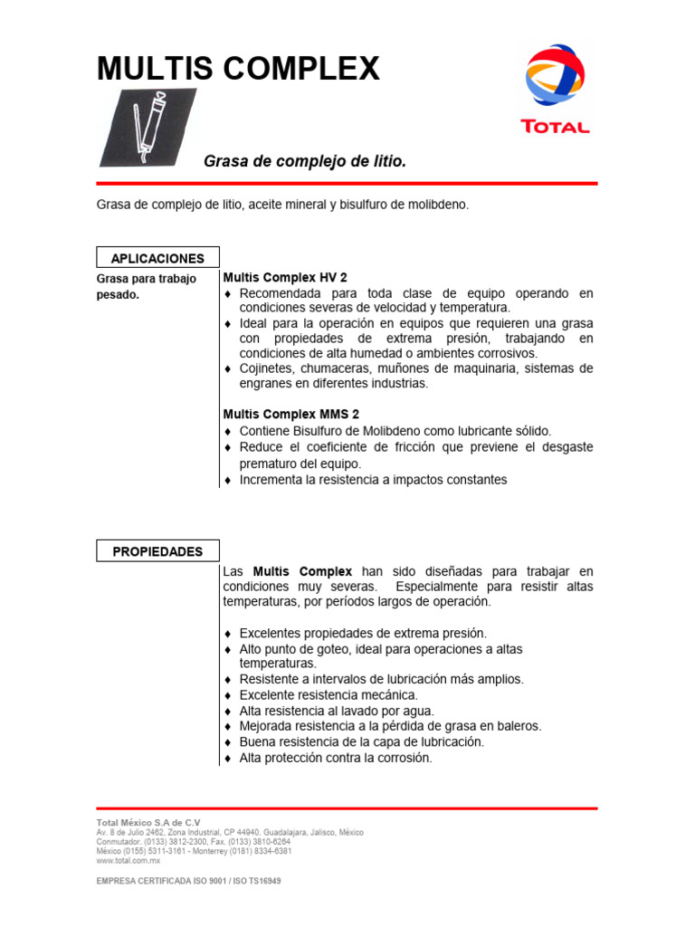Total Multis Complex HV2 | PDF