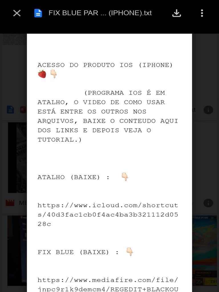 ACESSO DO FIX BLUE @autoglowwoficiall - Google Drive | PDF