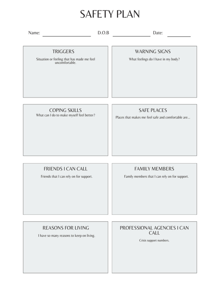 Safety Plan | PDF