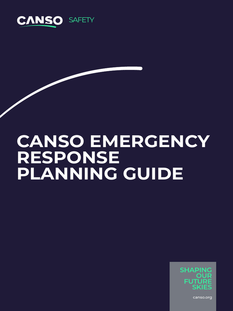 CANSO Emergency Response Planning Guide | PDF | Air Traffic Control | Computers