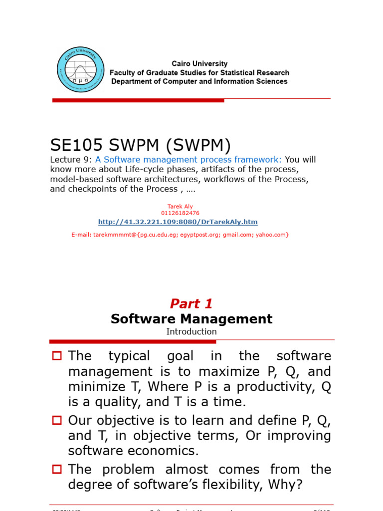 SWPM_9 | PDF