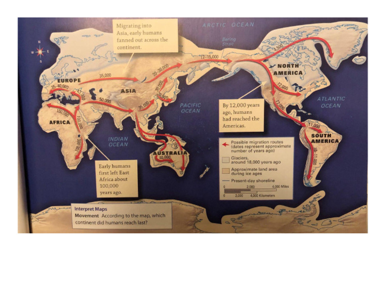 Early Human Migration | PDF