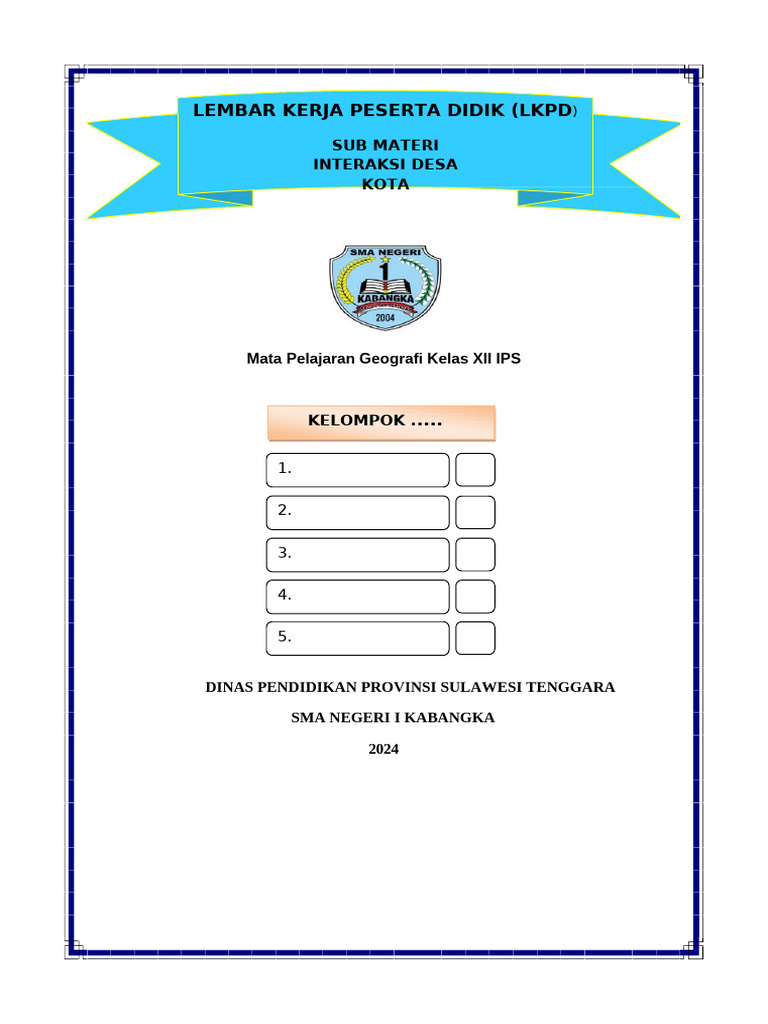 LKPD Wawan Kurniawan | PDF