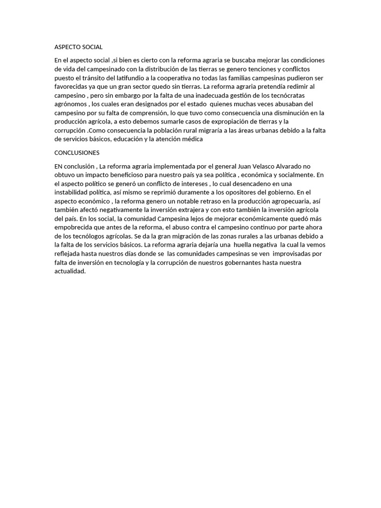 Aspecto Social | PDF