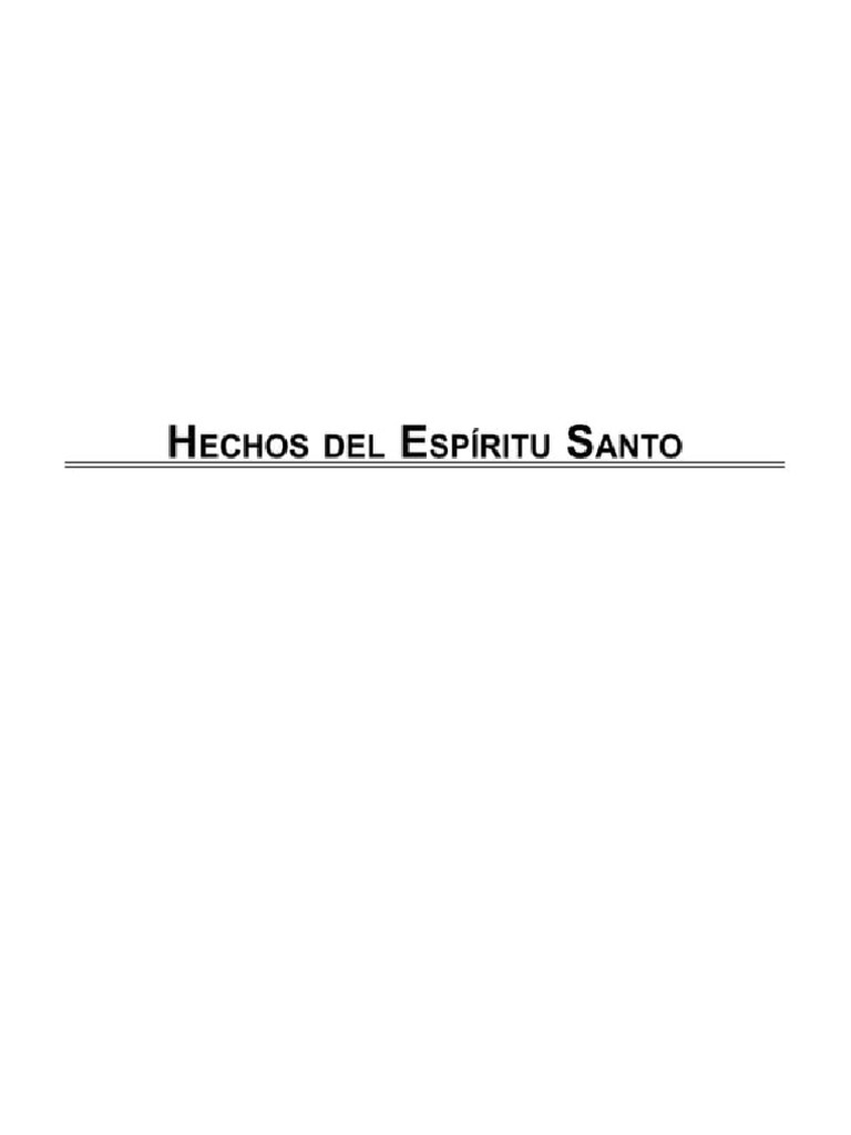 Hechos Del Espiritu Santo - Wood George y Mcghee, Quentin de Fe y ...