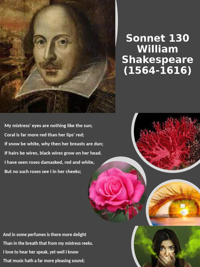 Sonnet 130 Notes | PDF