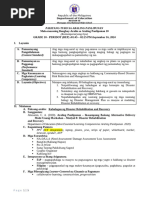 Community-Based Disaster Risk Reduction and Management (CBDRRM) Plan ...