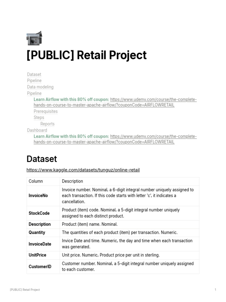 Retail_Project | PDF