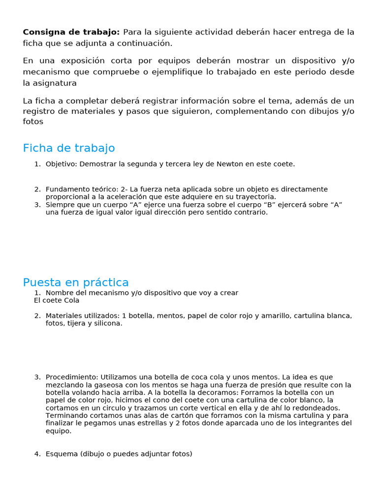 Ficha 1 | PDF
