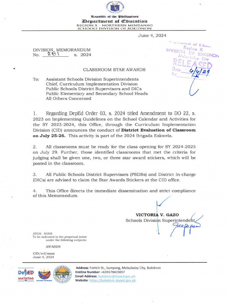 DM 281 S. 2024 | PDF