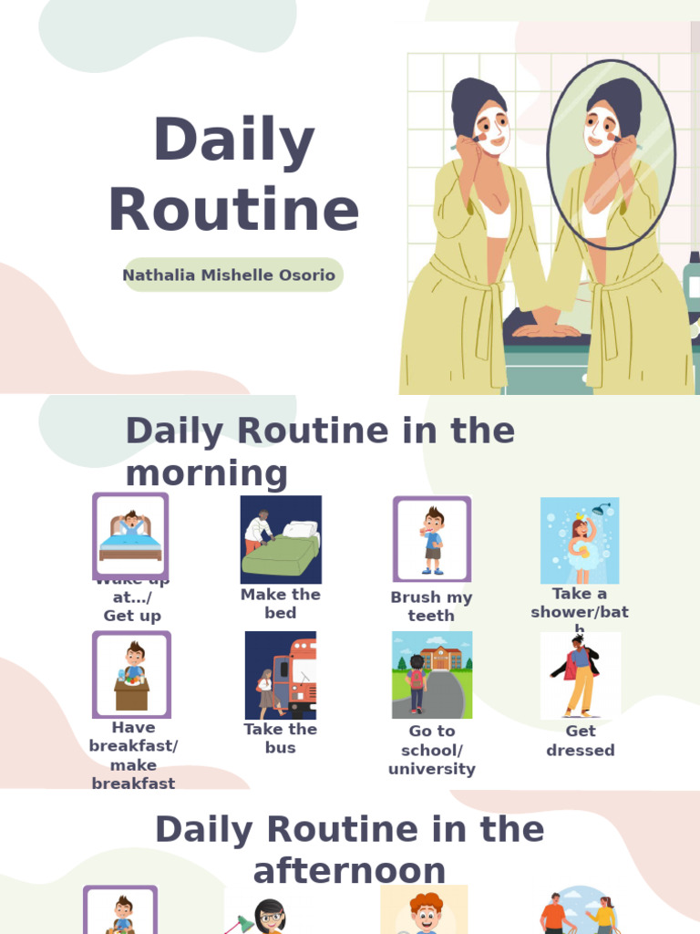 Daily Routine | PDF