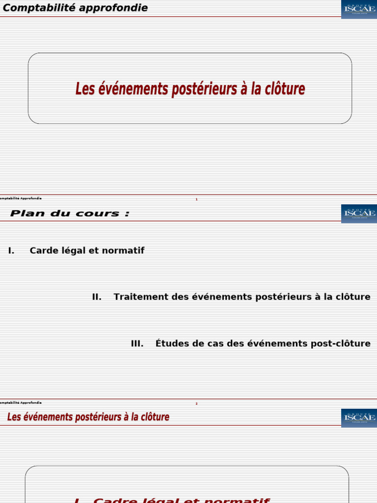 2024 - Evenement Post Cloture 2 - Copie | PDF
