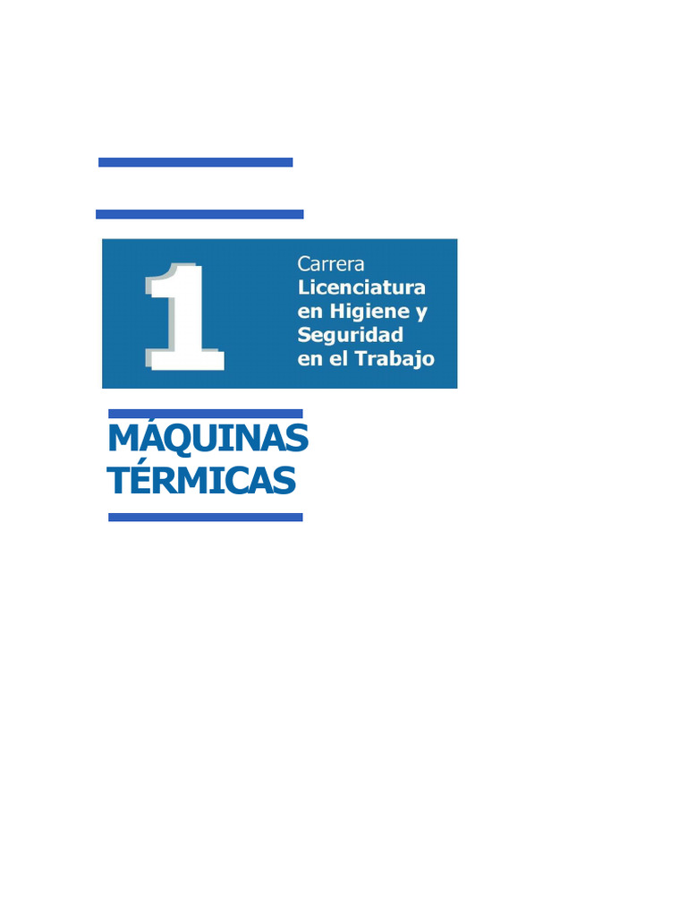 Unidad 1 Maq - Termicas | PDF