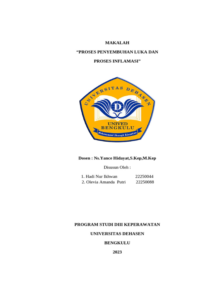 Makalah Patofisiologi Io | PDF