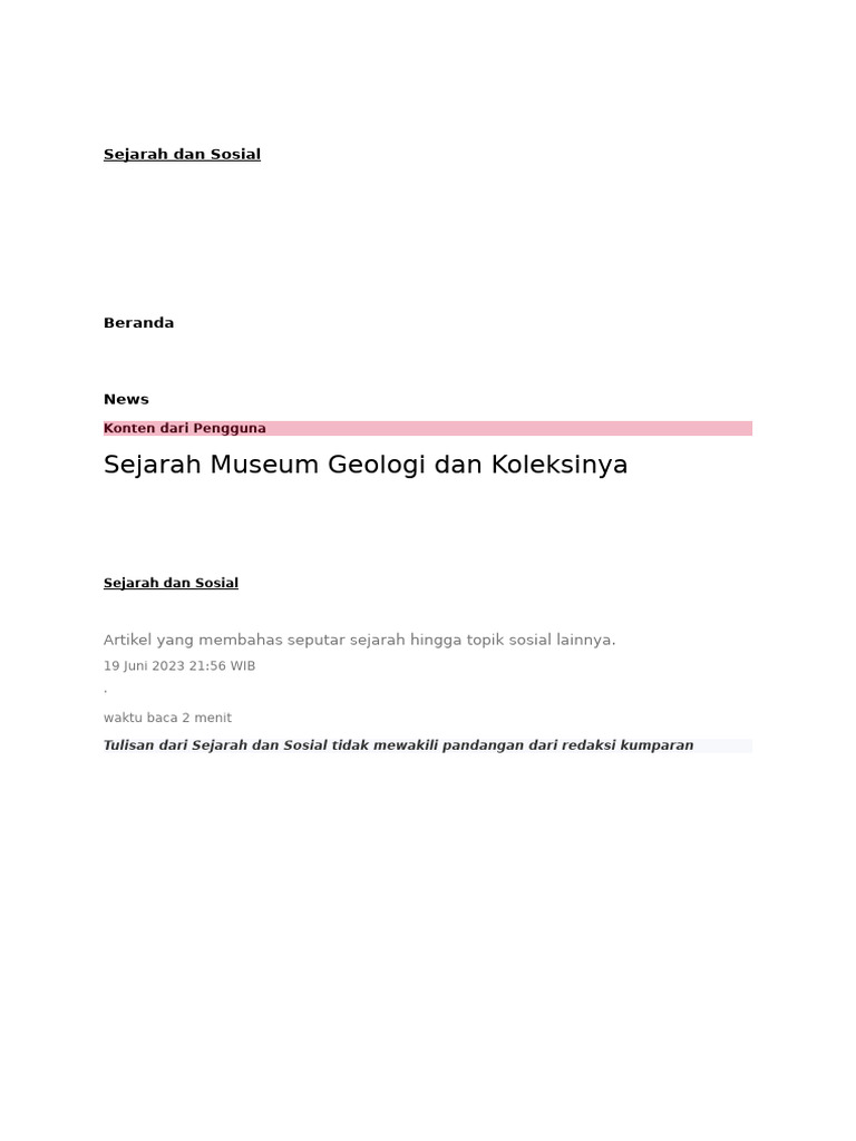 Museum | PDF