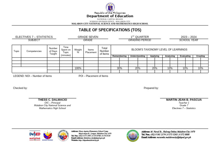 Landscape Template | PDF