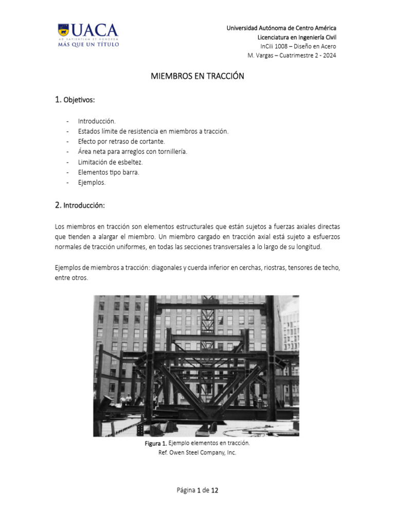 2 Miembros Tracción | PDF