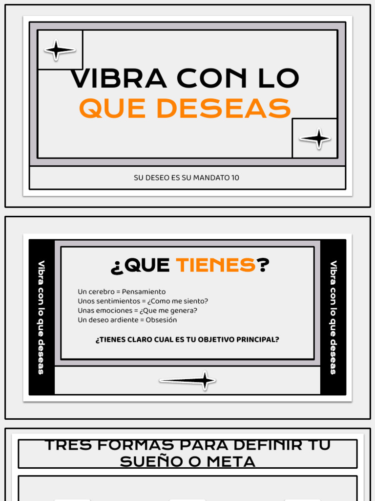 Vibra Con Lo Que Deseas | PDF