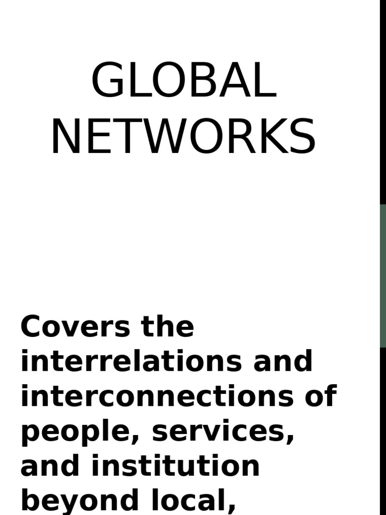 Global Networks | PDF