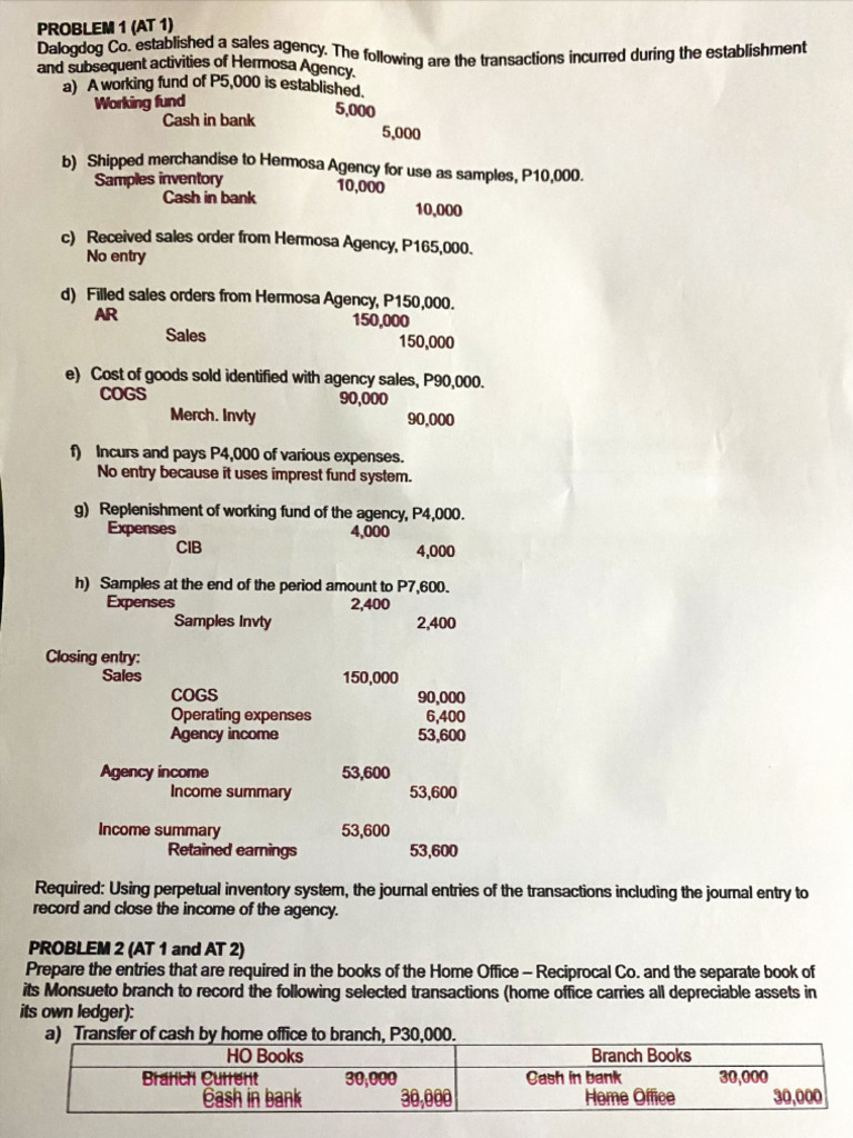 HOBA Quiz 3 Answer Key ACCTG 303 | PDF
