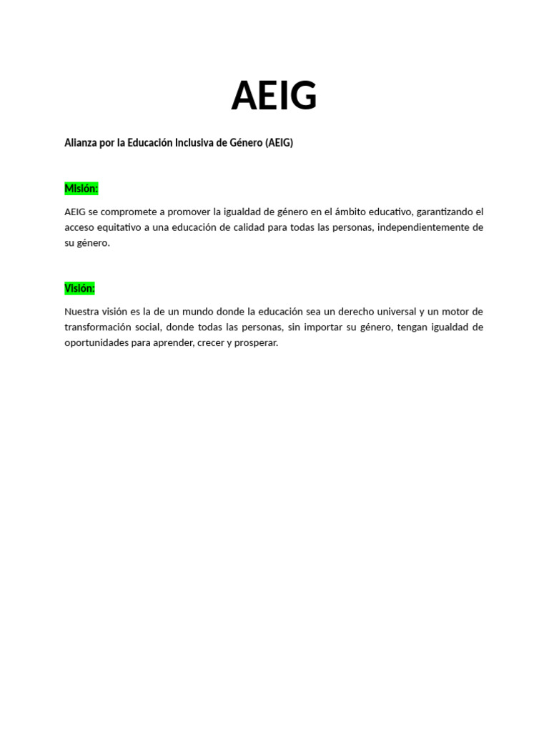 AEIG | PDF