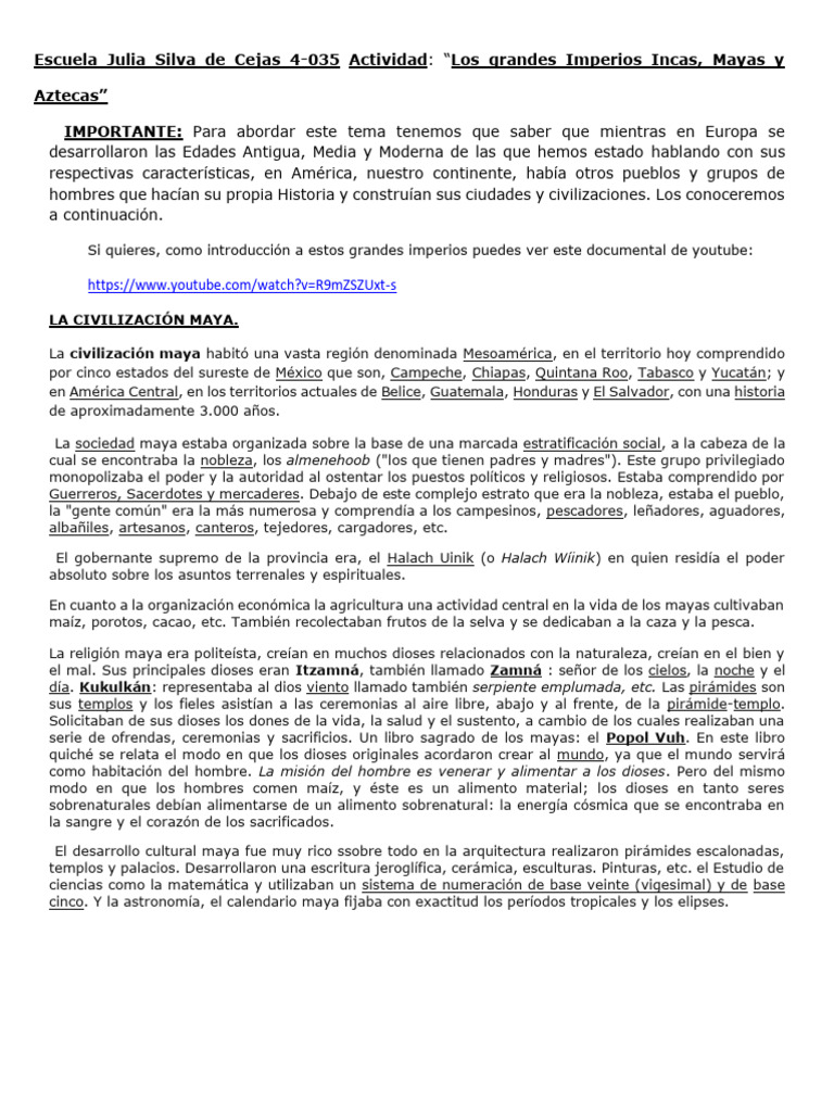 Historia Actividad | PDF