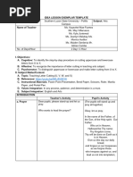 Official Talking Paper Template | PDF | Language Arts & Discipline ...