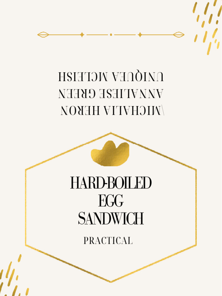Breakfast Place Card | PDF