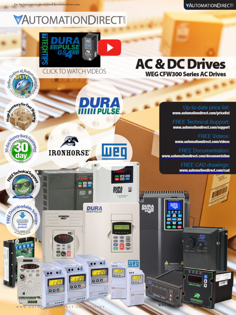 CFW Drives Overview | PDF