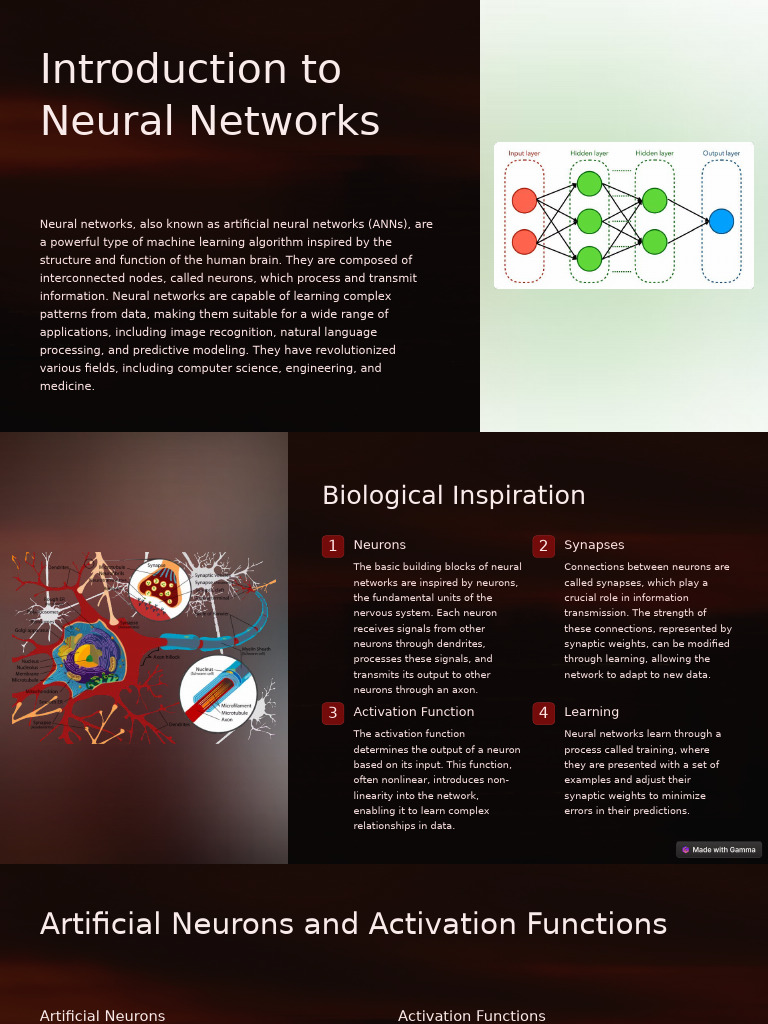 Introduction to Neural Networks | PDF | Artificial Neural Network ...