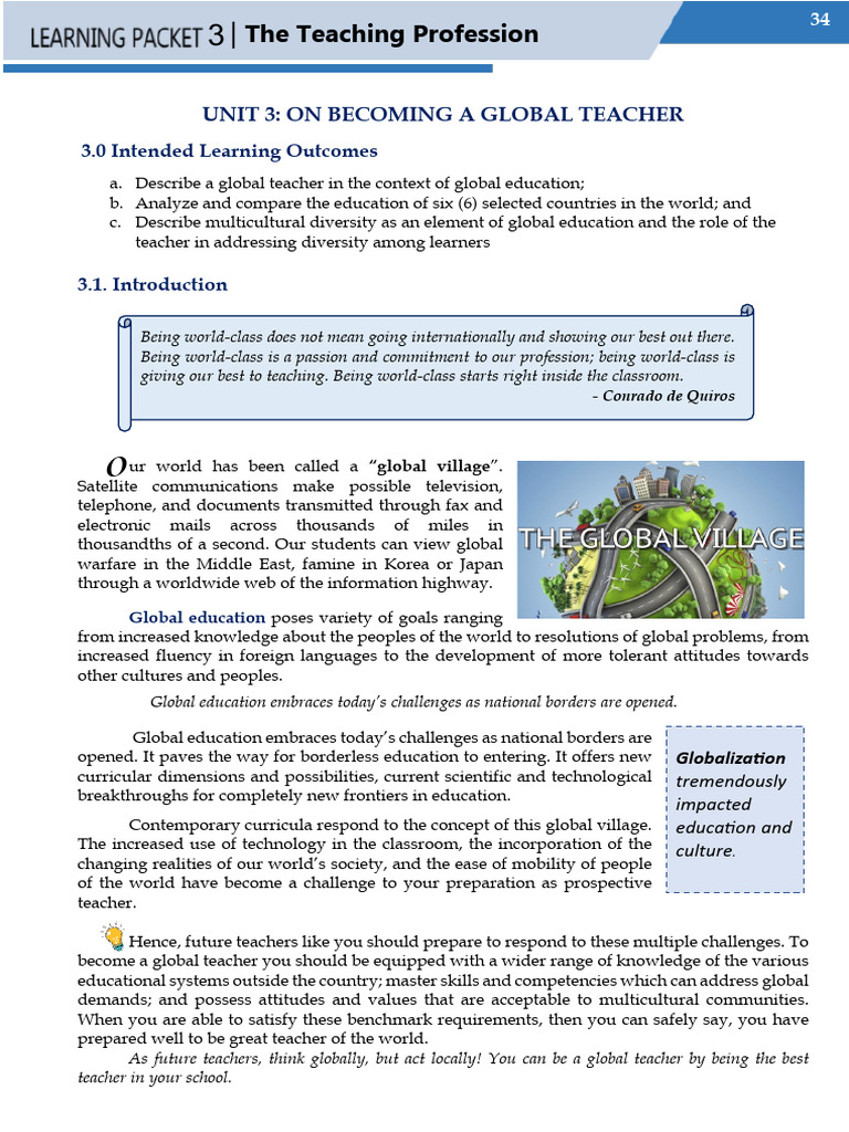 Prof Ed 9 Unit 3 Students Pdf