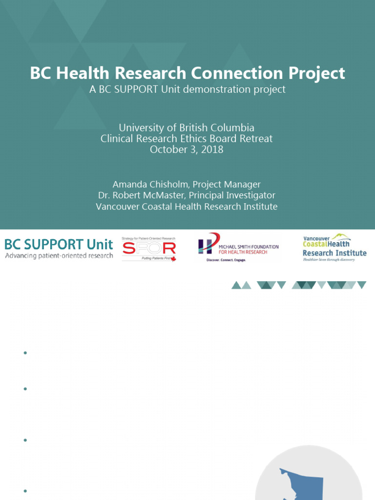 BC Health Research Connection | PDF