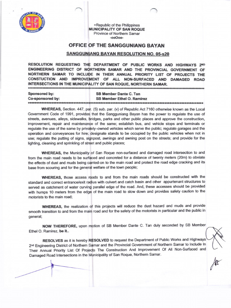 SB-RESOLUTION-NO.-01-s2020 | PDF