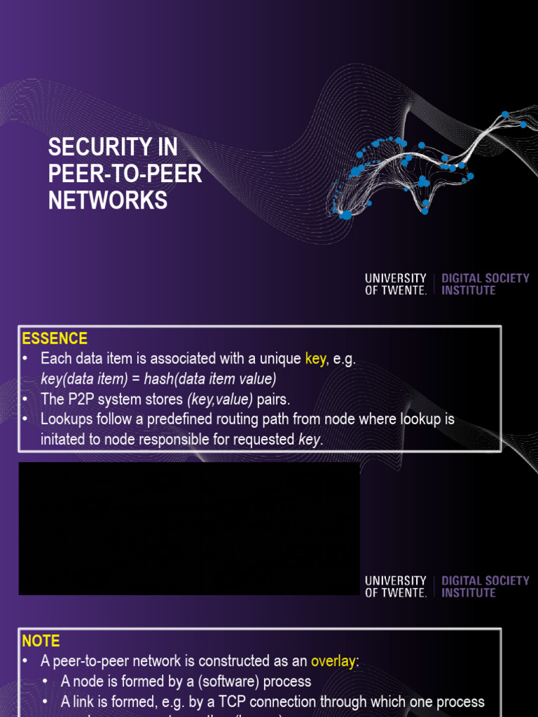 02 Peer To Peer Security | PDF