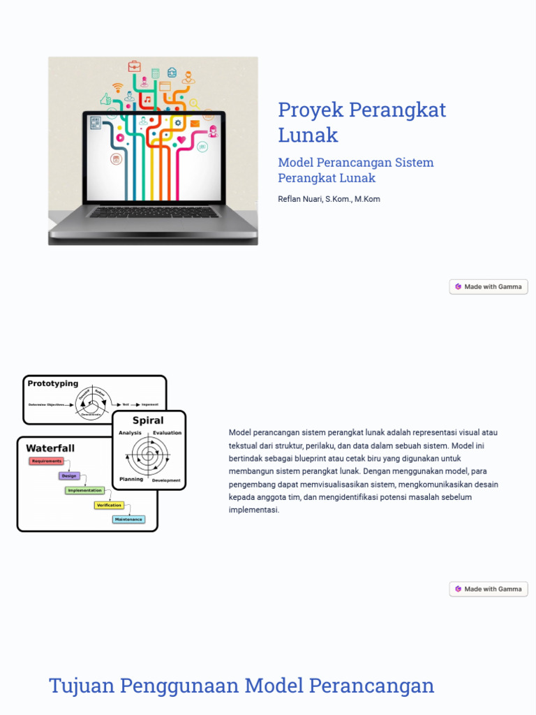 Model Perancangan Sistem Perangkat Lunak2 | PDF