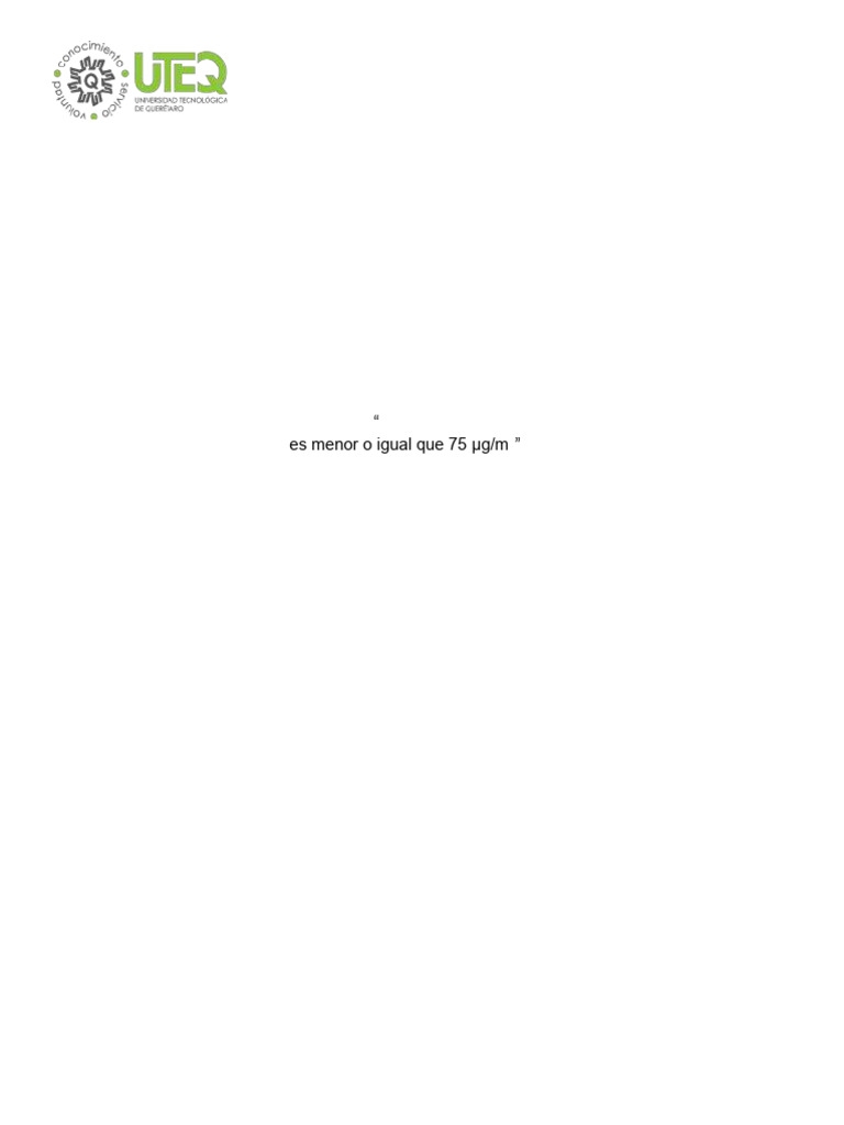 Análisis Mapa PM10 | PDF