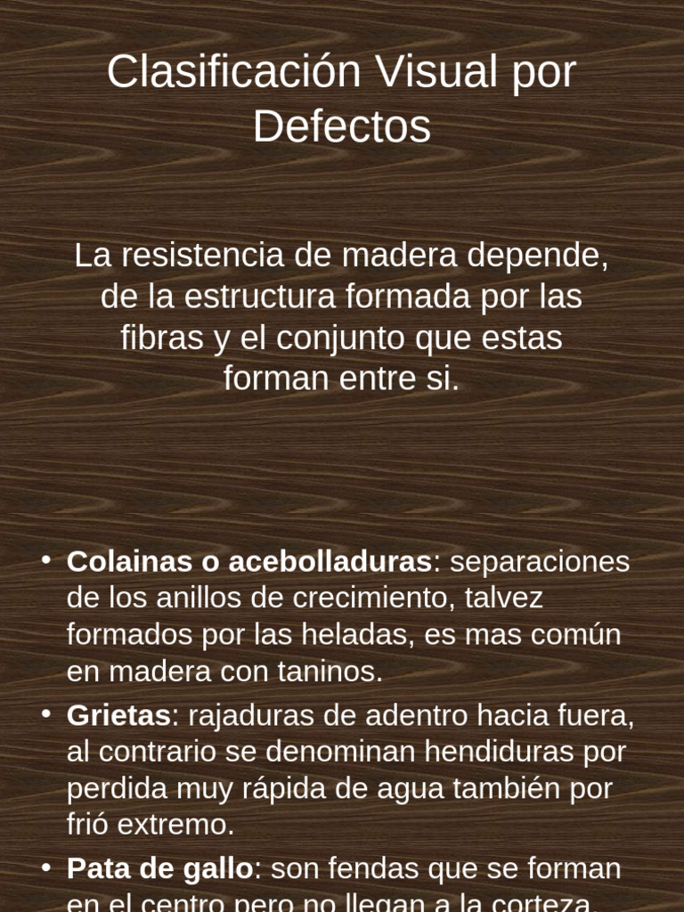 Clasificación Visual por Defectos P-5 | PDF