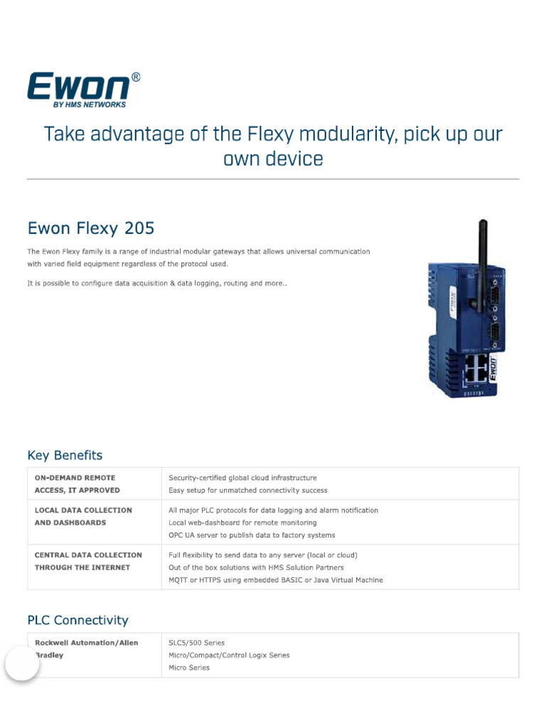 Flexy 205 | PDF