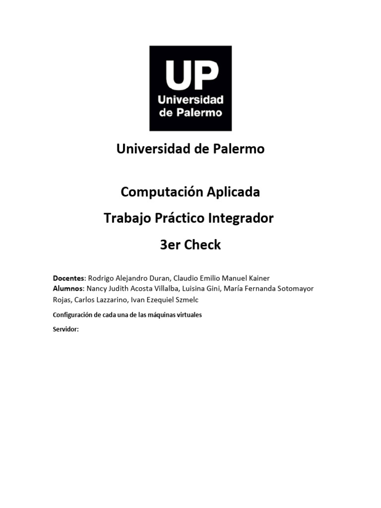 TP Integrador 3er Entrega Grupo 10 | PDF