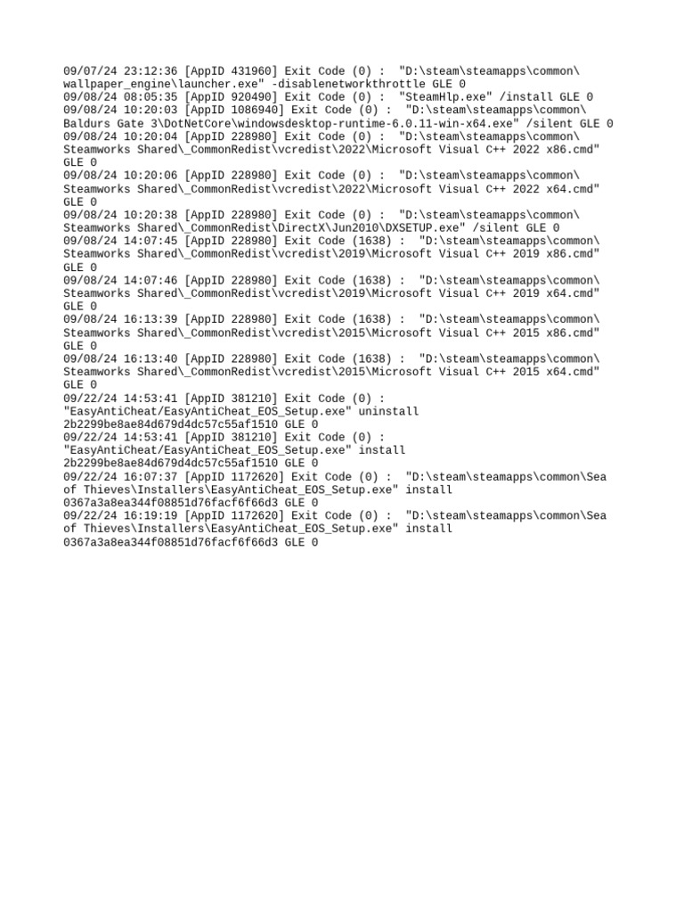 Runprocess Log | PDF