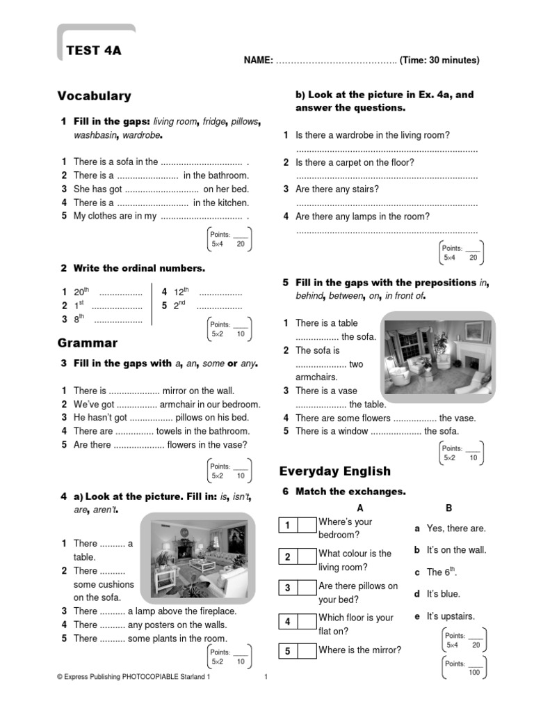 2 Starland 1 Test 4a | PDF